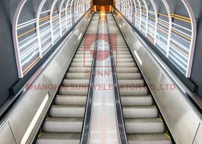 China 0.5m/S Escalator & Moving Walkway With Energy Saving System Stainless Steel / Aluminum for sale