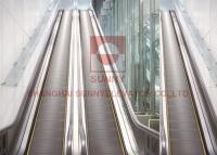 China Stainless Steel Passenger Moving Walkway Aluminum Standard 10/11/12 Degree for sale