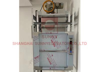 China Silent Small Stainless Steel Restaurant Hotel Kitchen Food Elevator Electric Dumbwaiter Lift for sale