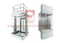 China High-Rise Buildings Panoramic Elevator With 1-3m/S Speed  Capacity 450~2000kg Cabin Size for sale