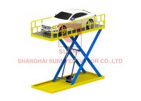 China 110V-460V Scissor Car Lift Load 3000~7000kg With Hydraulic Driven for sale