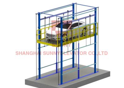 China Rail Car Lift For Safe  High Capacity Auto Parking Lift For Low-Rise Buildings for sale