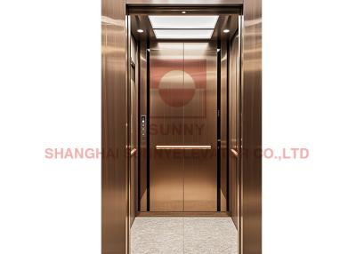 China 450-1000kg Load Maximize Building Space With A Machine Room Less Elevator for sale