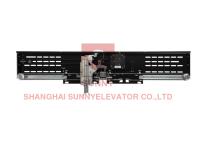 China Premium Two Panels Center Opening Elevator Cabin Door Smooth Automatic Operation for sale