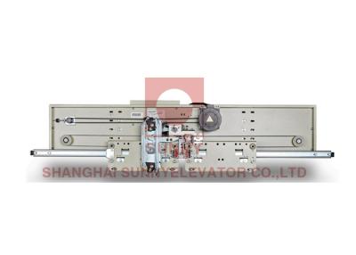 China 2-Panel Center Opening Elevator Cabin Door Smooth Silent Sliding Design for sale