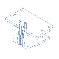 China Elevator Safety Parts Elevator Instantaneous Safety Gear ≤7000Kg P+Q for sale