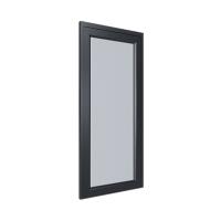 China Manual Opening/Automatic Closing Hand Pulled Door For Passenger Platform Lift for sale