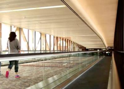 China Automatic Moving Walkway Moving Walk Escalator For Large Passenger Flow for sale