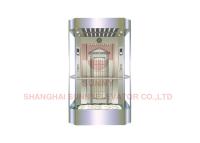 China 2000kg Square Shape Panoramic Elevator Observation Lift Full Glass Cabin for sale
