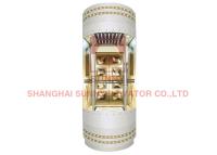China 1250kg Gearless Machine Room Observation Elevator High Performance for sale