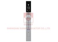 China Passanger Lift Round Button Elevator COP / Stainless Steel Control Panel Elevator Cop For Elevator Spare Parts for sale