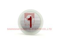 China Hole Size R27mm Elevator Push Button Commercial elevators for Elevator Spare Parts for sale