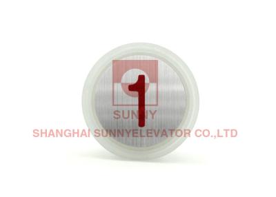 China Hole Size R27mm Elevator Push Button Commercial elevators for Elevator Spare Parts for sale