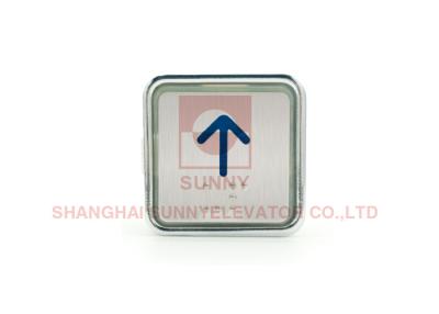 China Vertex Spare Parts Push Button Cover Elevator Button / Elevator Parts Button for sale