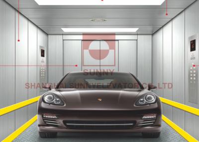 China Large Space High Speed Automobile Elevator Stainless Steel Compact Simple Operation for sale