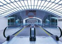 China Auto Moving Walkway 0° Shopping Mall Conveyor Belt With VVVF Control Device for sale