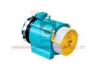 China Elevator Traction Machine Elevator Spare Parts 240mm Sheave Diameter Blue for sale