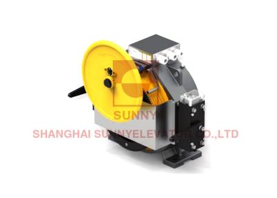 China Steel Belt Type Gearless Traction Machine with Elevator Spare Parts for sale