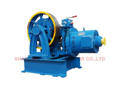 China Elevator Geared Traction Machine Speed 0.5~1.0m/s Sheave Diam Φ586mm for sale