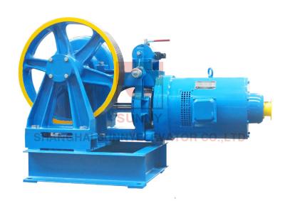 China 4 Pole / 6 Pole VVVF Control Elevator Traction Motor wit Elevator Parts for sale