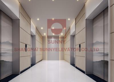 China Automatic Commercial Passenger Elevators Lift Safe Operation 1600kg Load for sale