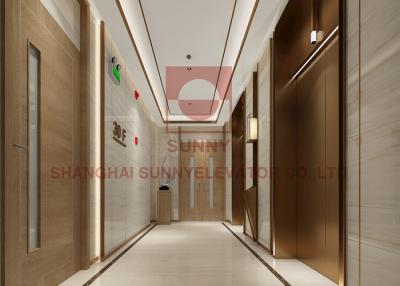 China Sunny Lift High Speed Elevator MRL Passenger Elevator Commercial use for sale