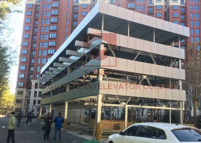 China Plain Moving Type Auto Storage Lift PLC Control Car Parking System for sale