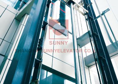 China Vertical Hydraulic Elevator 1500mm Pit Stainless Steel Material 12 Months Warranty for sale