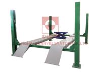 China 1882mm Lighting Height Auto Parking Lift Four Post Car Lift Pneumatic Unlock for sale