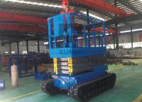 China Tracked Load 300kg Self Propelled Crawler Scissor Lift With CE ISO for sale