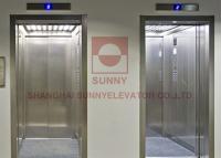 China Office Building SS 304 1600kg Load Passenger Elevator Lift With Machine Room Less Elevator for sale