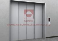 China Freight 5000kg Load Gearless 1m/S Cargo Lift Elevator With Painted for sale