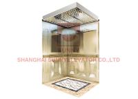 China AC Center Opening Door Load 450kg 2.5m/S Small Passenger Lift for sale
