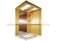 China Stainless Steel 2.5m/S Load 1600kg Passenger Elevator Lift With VVVF Drive for sale