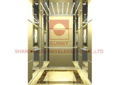 China Passenger VVVF 2.0m/S Two Side Opening Elevator With Plc Controlled Elevator System for sale
