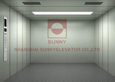 China Load 1000kg Single Door Vvvf Control Freight Lift Elevator Sider Door for sale