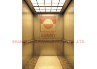 China Stainless Steel 304 VVVF Elevator Cabin Office Passenger Elevator Lift for sale
