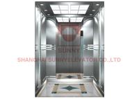 China 630Kg Hairline Stainless Steel Passenger Elevator Lift For Building for sale