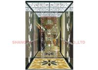 China Single Door Load 450kg Vvvf Hairline SS Passenger Elevator For Office Building for sale