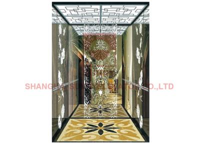 China Single Door Load 450kg Vvvf Hairline SS Passenger Elevator For Office Building for sale