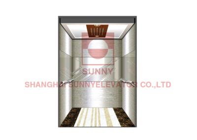 China 380V Load 2000kg 2.5m/S Vvvf Driving Machine Room Lift Stainless Steel for sale