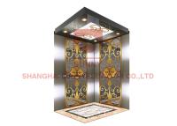 China 1.0m/S 630kg Stainless Steel Meshing With Passenger Elevator For Office Building for sale