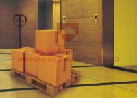 China 4 Panels VVVF Door Operator 1000kg Goods Passenger Lifts Stainless Steel for sale