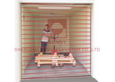 China ISO9001 Nonslip Tread Plate 3000kg Residential  Freight Elevator for sale