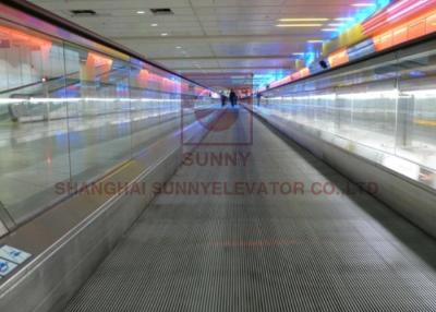 China 1000mm PLC Large Passenger Flow 0.5M/S Automatic Moving Walkway for sale