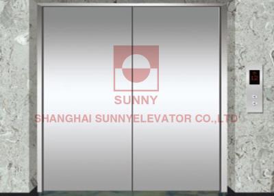 China Stainless Steel VVVF Wide 5000kg 0.25M Freight Lift Elevator Stainless Steel for sale