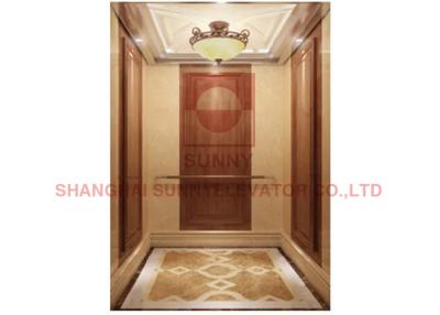 China Vvvf Luxurious 800kg 0.4m/S With Residential Home Elevators Lift for sale
