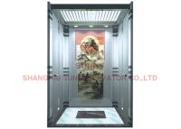China Intelligent Hospital 1.5M 1600kg Machine Roomless Elevator With PVC Floor for sale