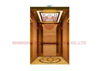 China ISO9001 Mirror Villa 450kg 800MM Passenger Elevator With Center Opening Door for sale