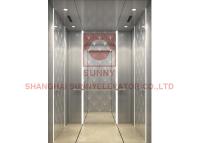 China EleganT Rose Gold 320kg Roomless Residential Home Elevator With Center Opening Door for sale